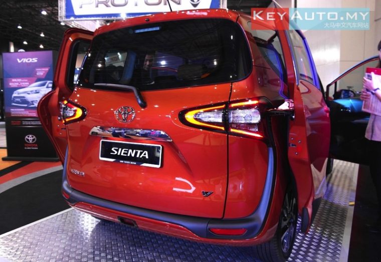 Toyota Sienta 官方售价
