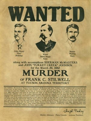 Legends of The Old West: Wanted Posters of The Old West - 8-Trading ...
