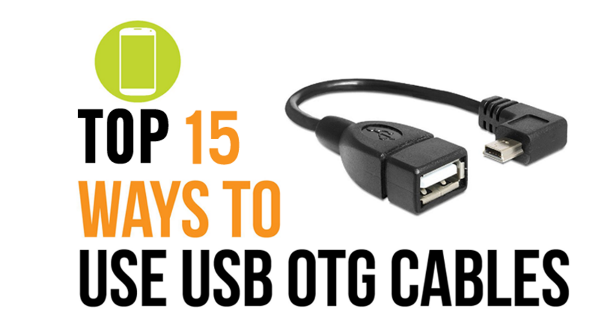 Top 15 Uses Of OTG Cable That You Should Know - Techz Tube