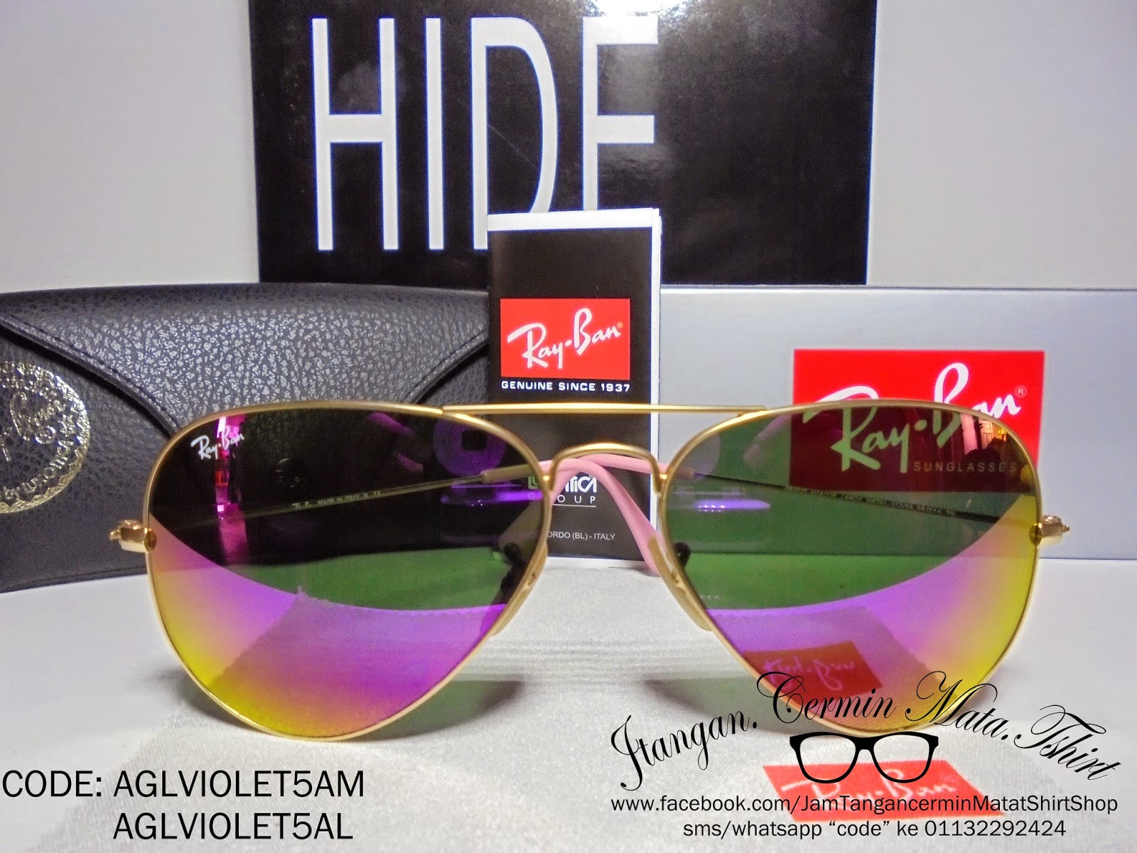 KOLEKSI CERMIN MATA RAY BAN: RAY BAN AVIATOR LARGE METAL COLLECTIONS