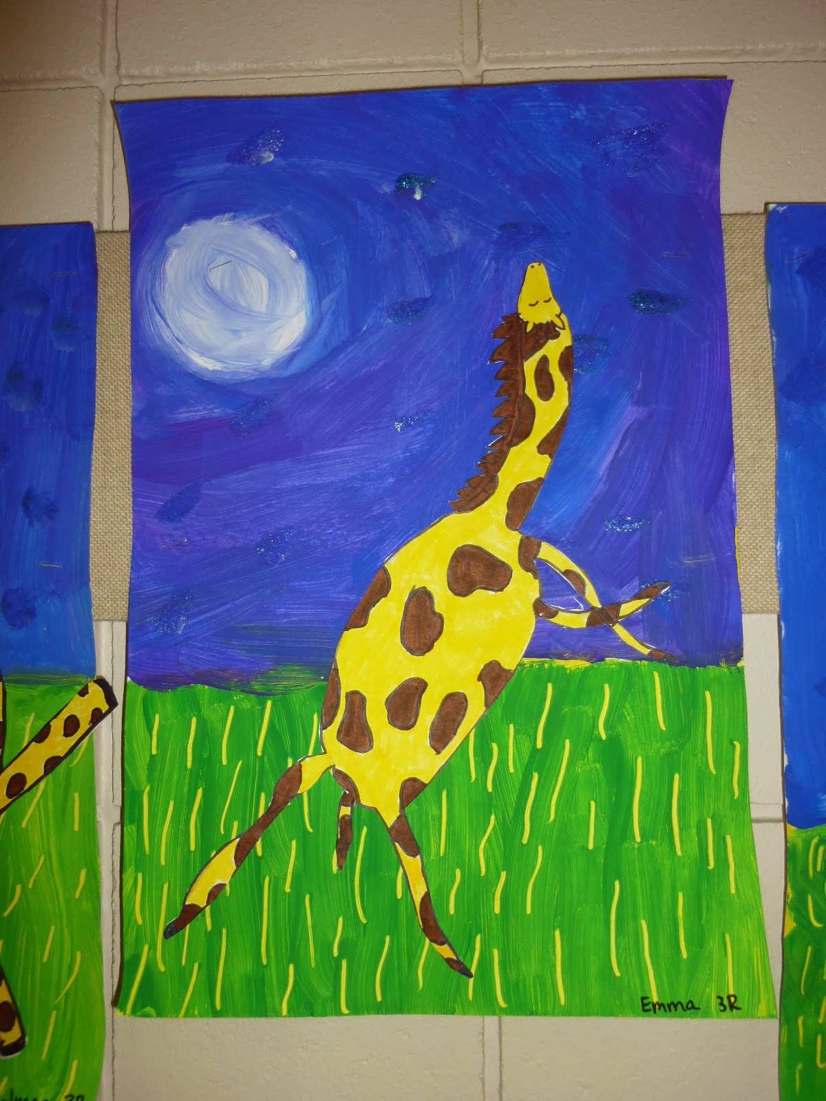 Mrs. Werner's Art Room: 3rd Grade Giraffes Can't Dance