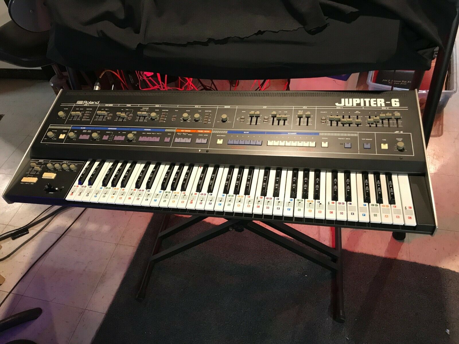 MATRIXSYNTH: Roland Jupiter-6 Synthesizer SN 343291