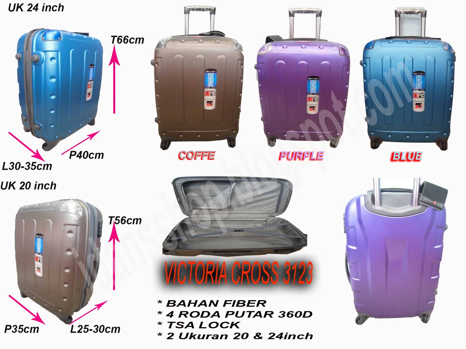 Gaya Terbaru 30+ Ukuran Tas Koper