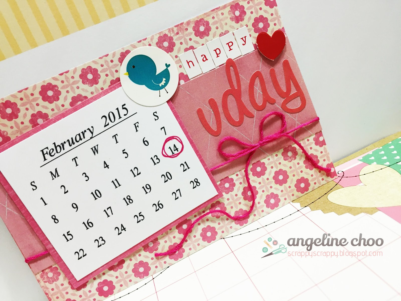 Happy (early) Vday - Scrappy Scrappy