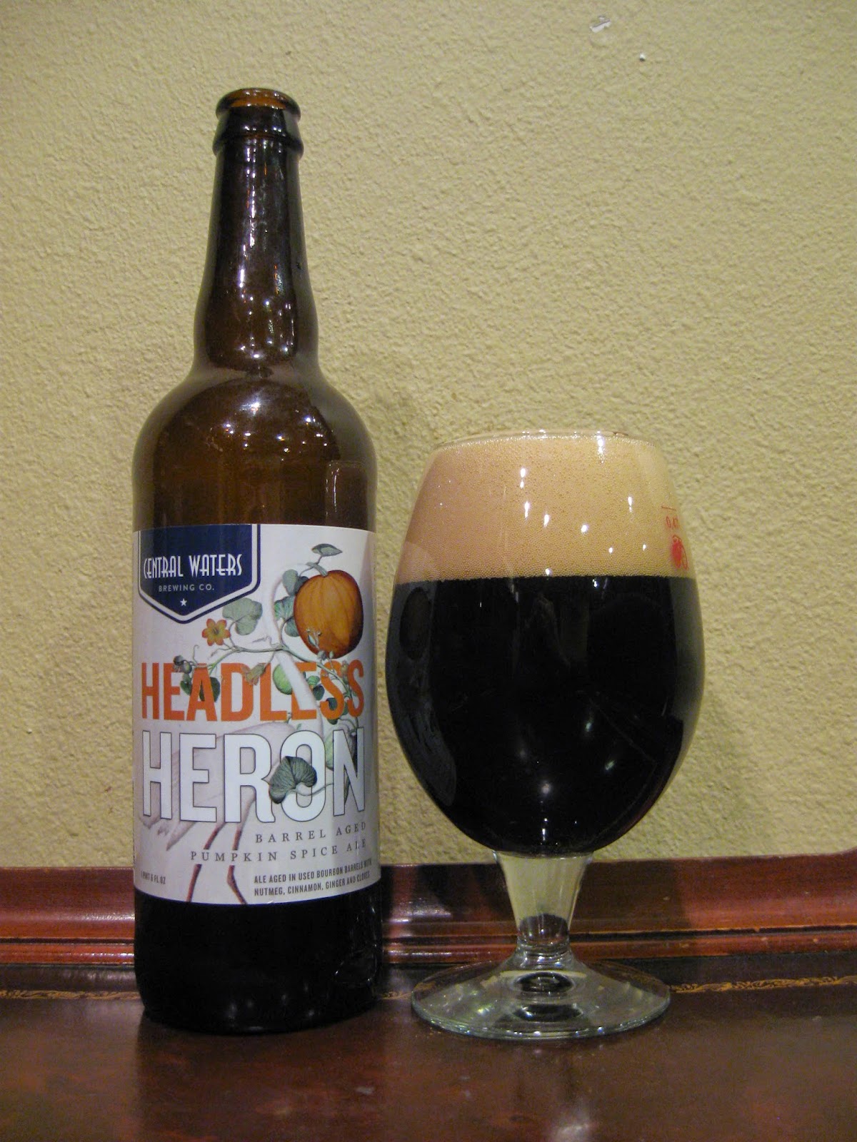 Doing Beer Justice: Central Waters Headless Heron