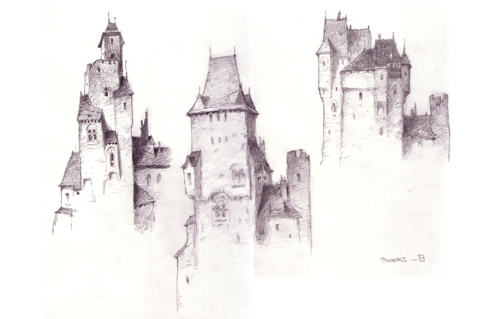 Ushuaia: Castle Sketches.