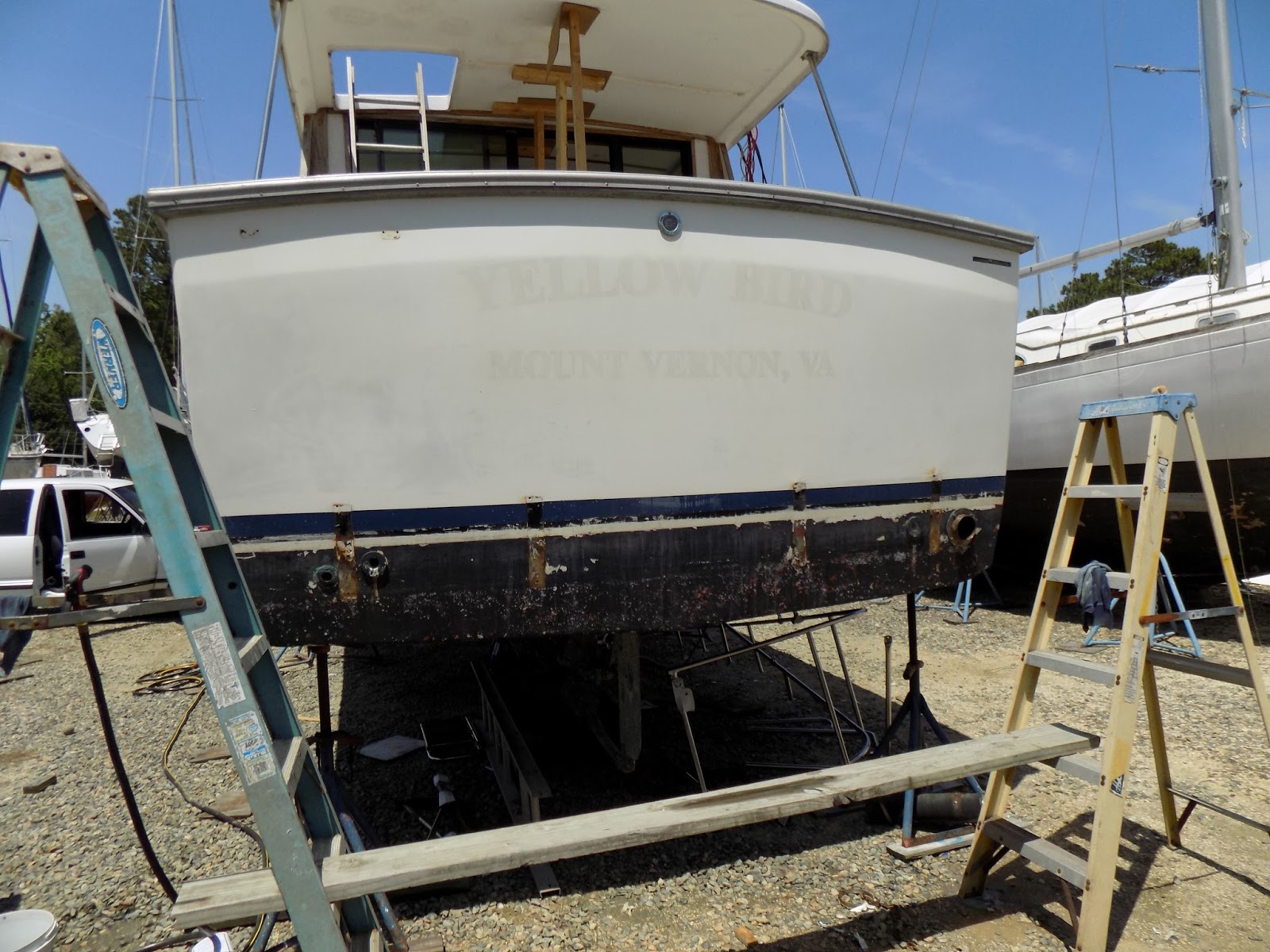 Boating With Shawn and Liz: Flybridge Removal!!!