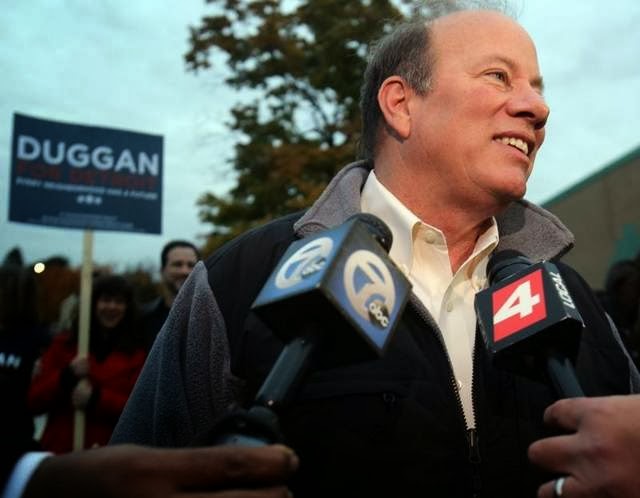 RETRO KIMMER'S BLOG: MIKE DUGGAN IS ELECTED MAYOR OF DETROIT!