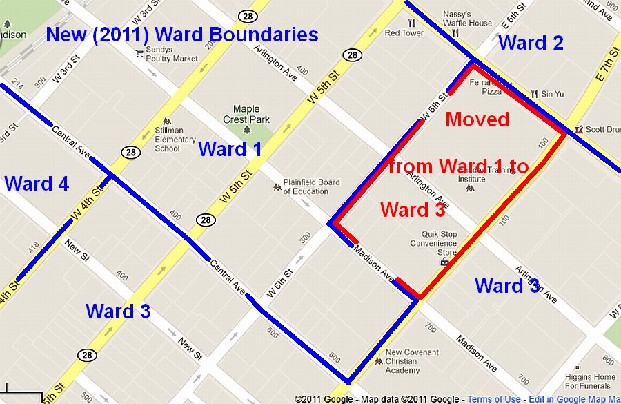 PLAINFIELD TODAY: Plainfield Ward lines redrawn