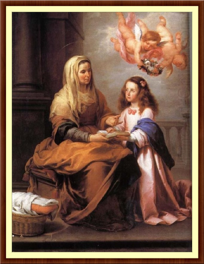 ALL SAINTS: ⛪ Saint Anne - Mother of the Virgin, Mystic, Maternal ...