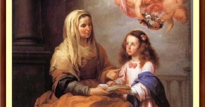 ALL SAINTS: ⛪ Saint Anne - Mother of the Virgin, Mystic, Maternal ...