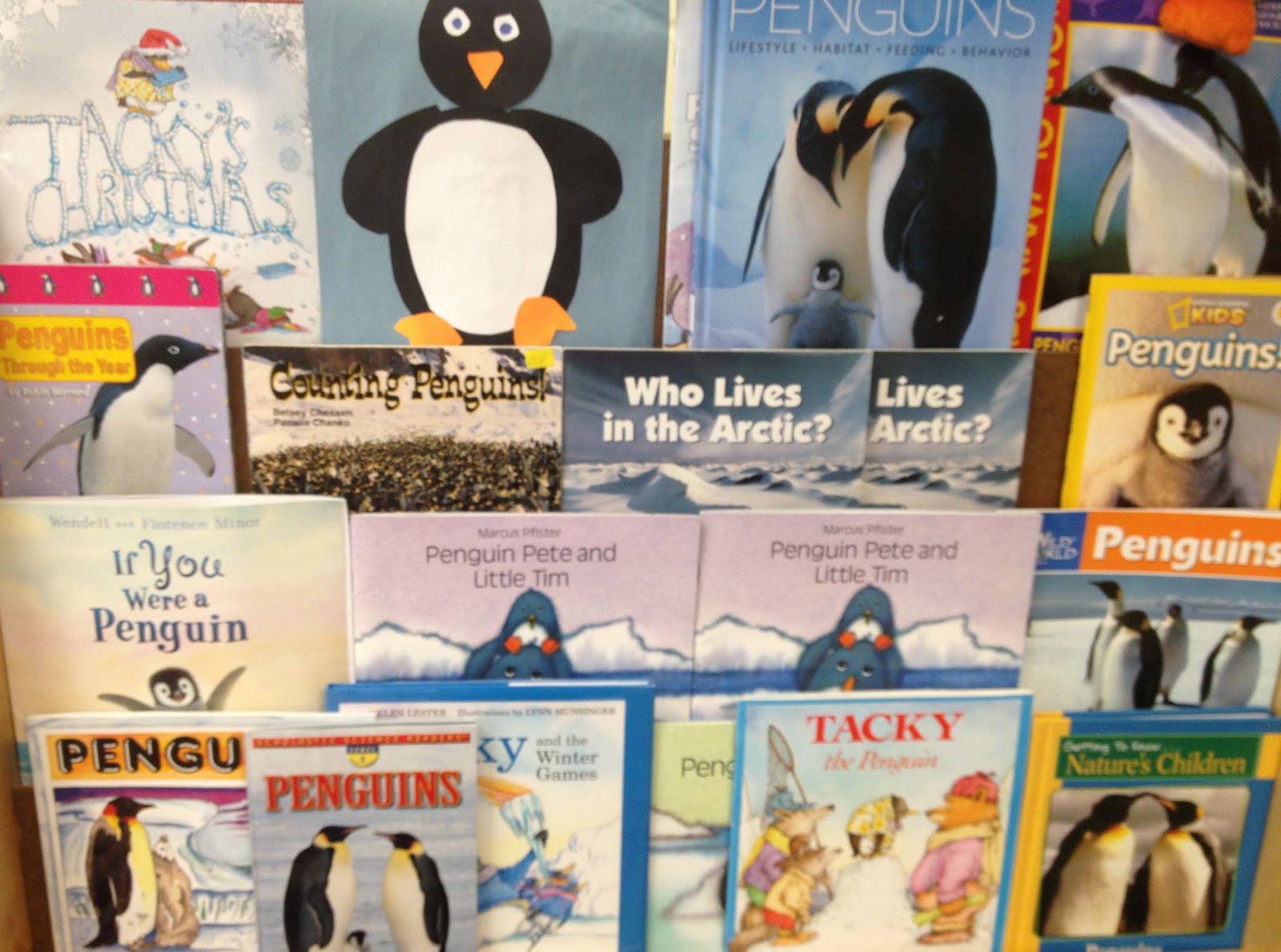 My First Grade Backpack: Penguins, Penguins, Everywhere!!!!