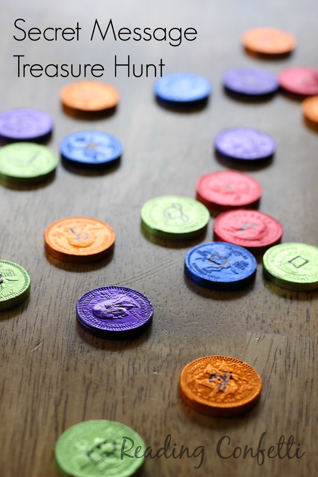 Leprechaun Secret Message Treasure Hunt ~ Reading Confetti