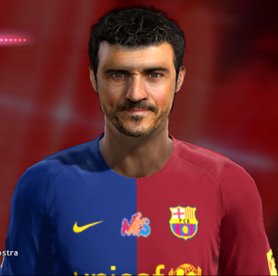 PES 2013 Luis Enrique (Barcelona Coach) Face | PESWORDS