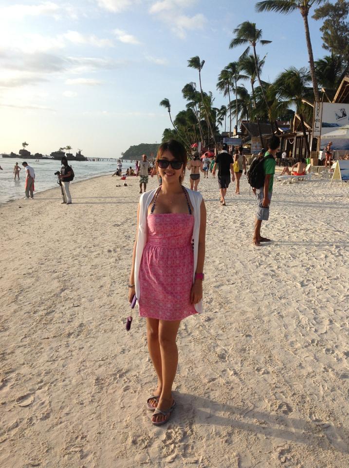 China R.: Tanduay Models in Boracay
