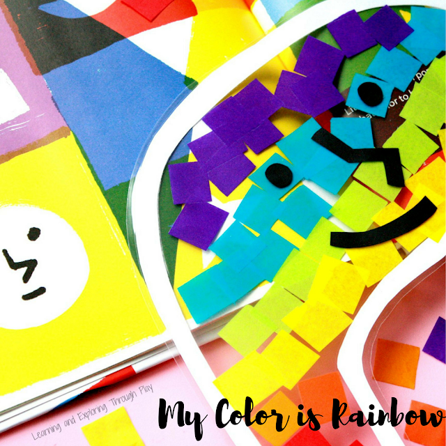 Learning and Exploring Through Play: My Color is Rainbow Craft and Review