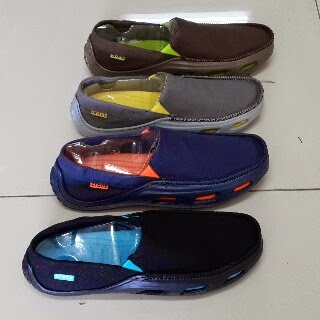 Jual Sandal Crocs: Sepatu Crocs Tideline Sport Canvas Original