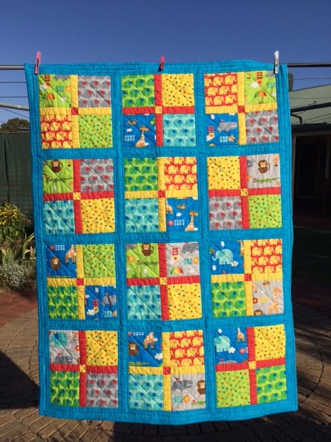 Mother Patchwork: Cot quilt finishes