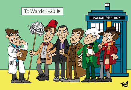 Friends in my head: Dr Who Cartoon
