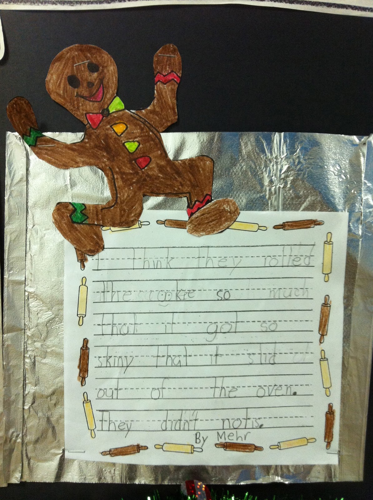 Laughing all the way...: Creative Writing About “The Gingerbread Man"