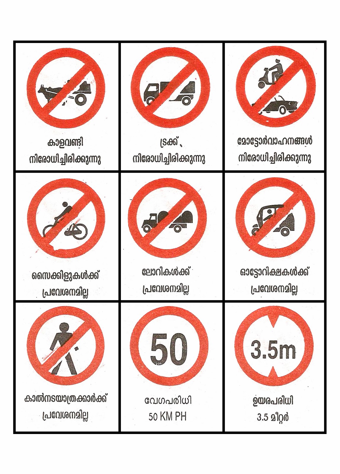 Driving Test Kerala: driving test kerala, learning 25