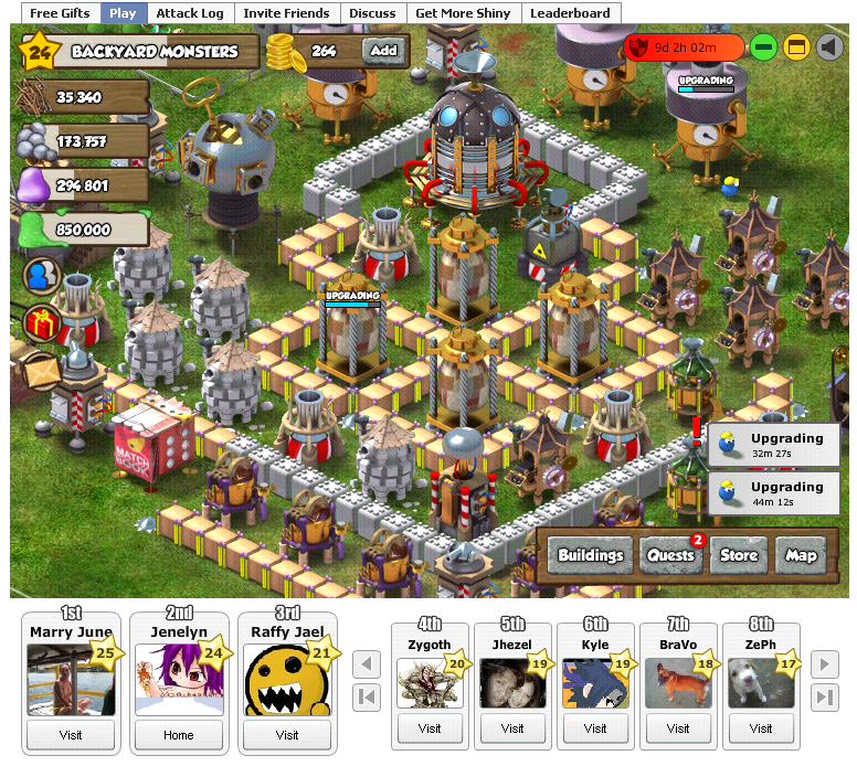 Comment obtenir gratuitement des brillants dans Backyard Monsters