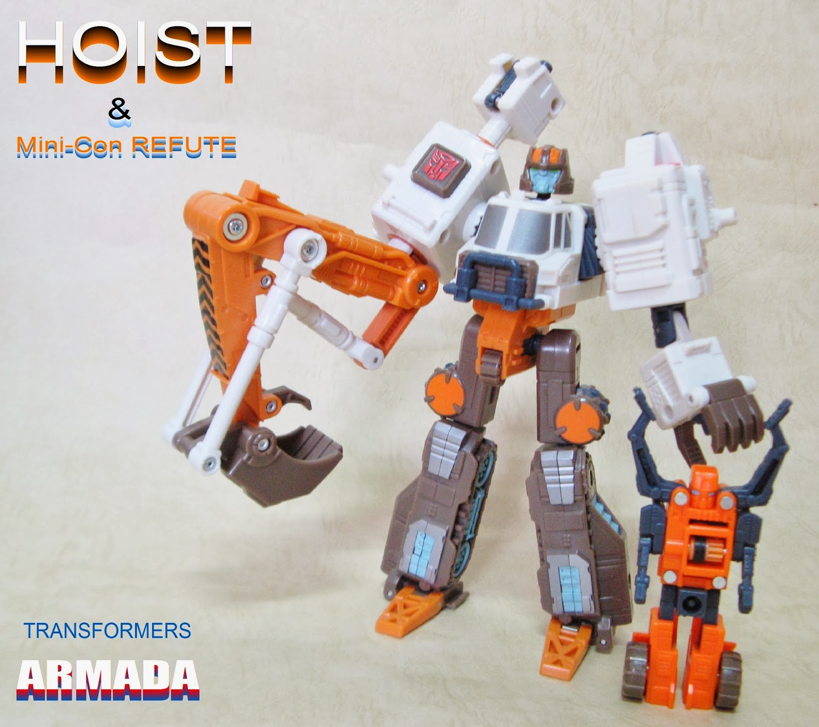 TRANSFORMERS ARMADA DELUXE CLASS HOIST變形金剛大艦隊豪華級起重機