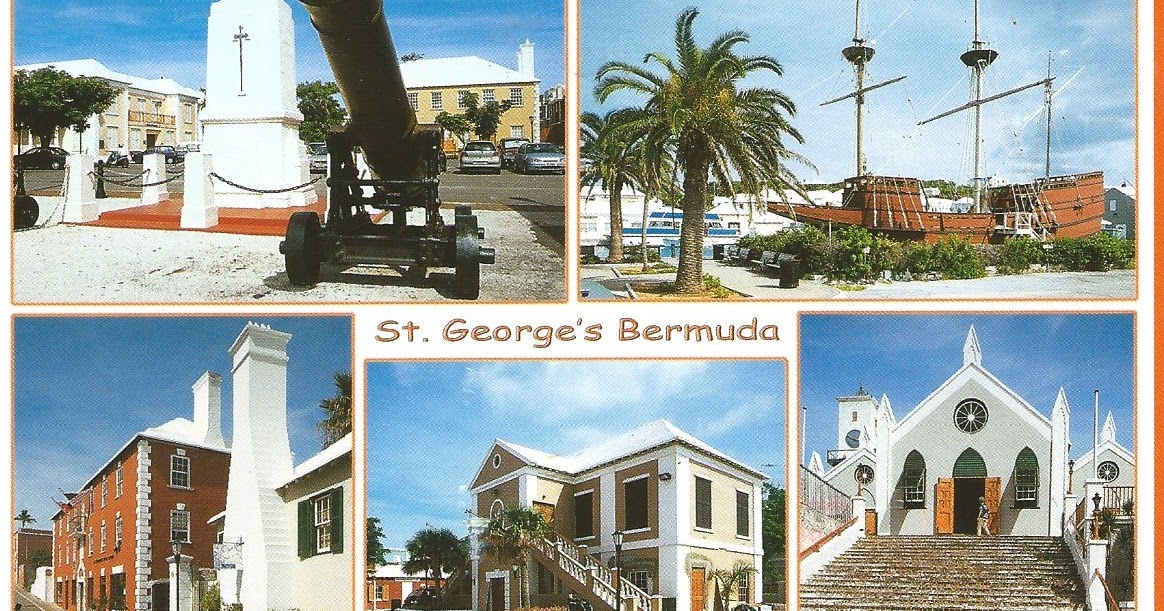 MY POSTCARD-PAGE: BERMUDA ~ St. George's Town - UNESCO