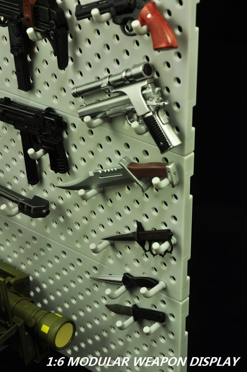 toyhaven: 1:6 Modular Weapon Display PREVIEW