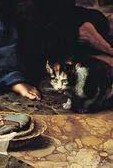 Mister Tristan: Cats in Art: The Madonna of the Cat (Romano)