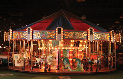 Spend Like A King: 1918 Herschell-Spillman 32’ American Carousel For Sale