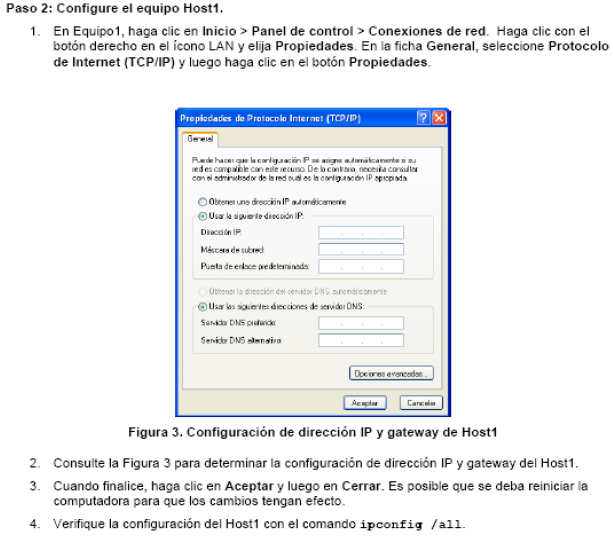 Manejo de Redes Grupo 604: Practica 8:Configuración de equipos host ...