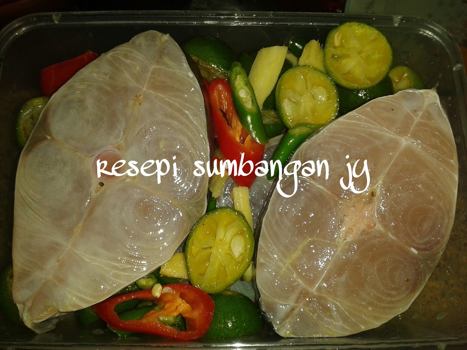 RESEPI SUMBANGAN JY 2008-2023: 877. IKAN TENGGIRI JERUK MASAK ASAM.
