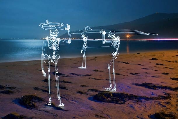 Skeletons Made Of Light
