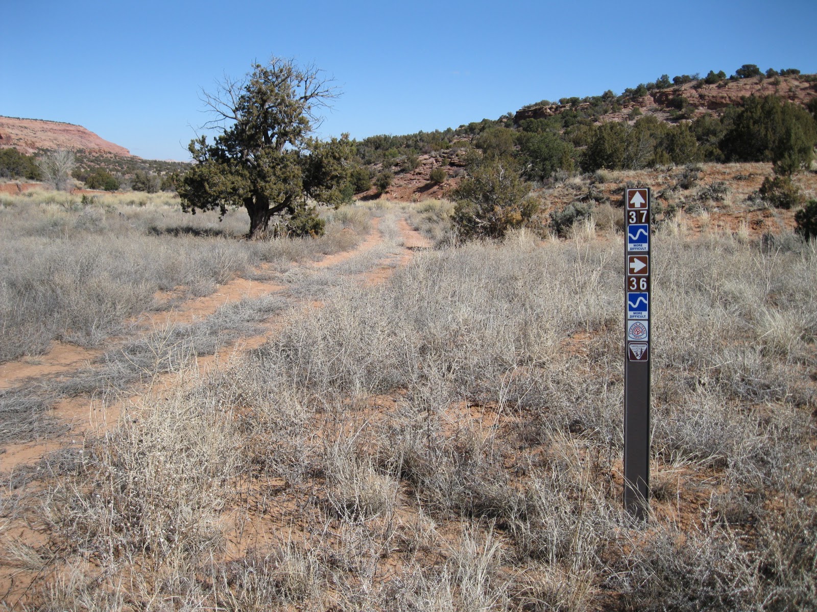 Four Corners Hikes-Canyonlands: Boxcar Bridge Trail in Canyon Rims