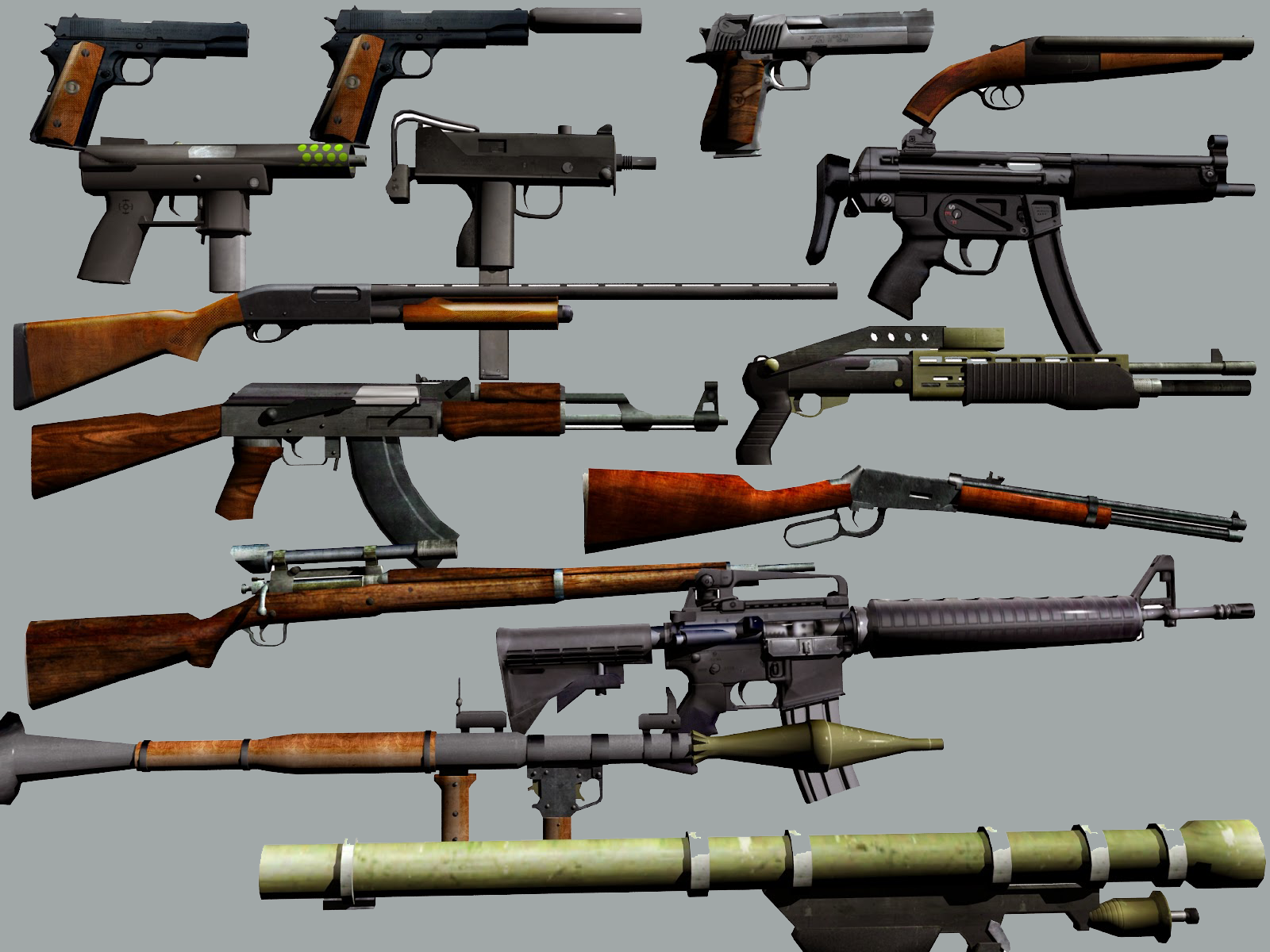 [MTA-SA] Pack Armas Realistas ~ Dub Mods MTA™