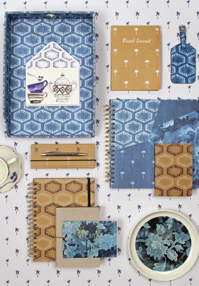 print & pattern: PAPERCHASE - indigo dreams