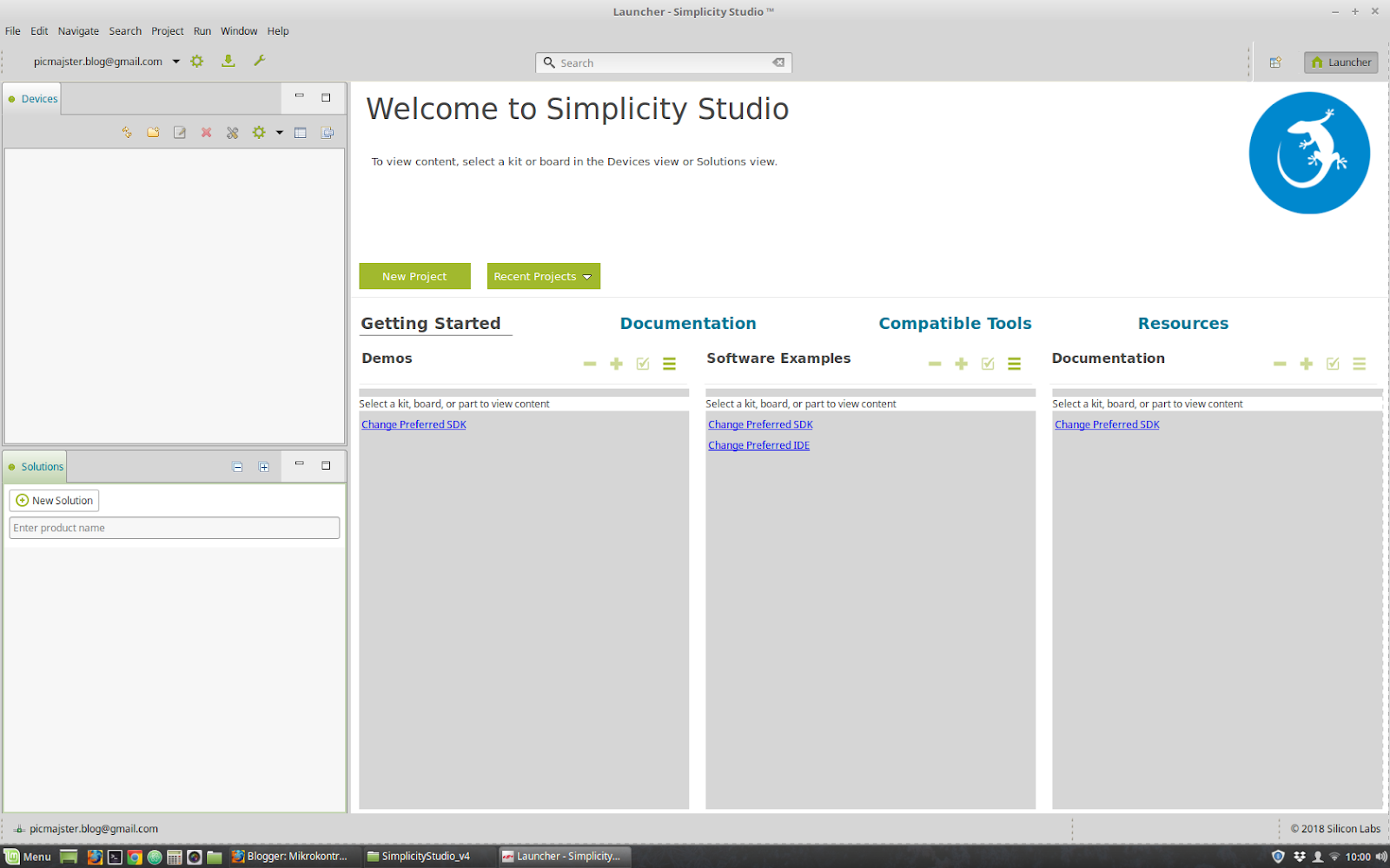 Mikrokontrolery ARM: Simplicity Studio 4 firmy Silicon Labs - IDE dla ...