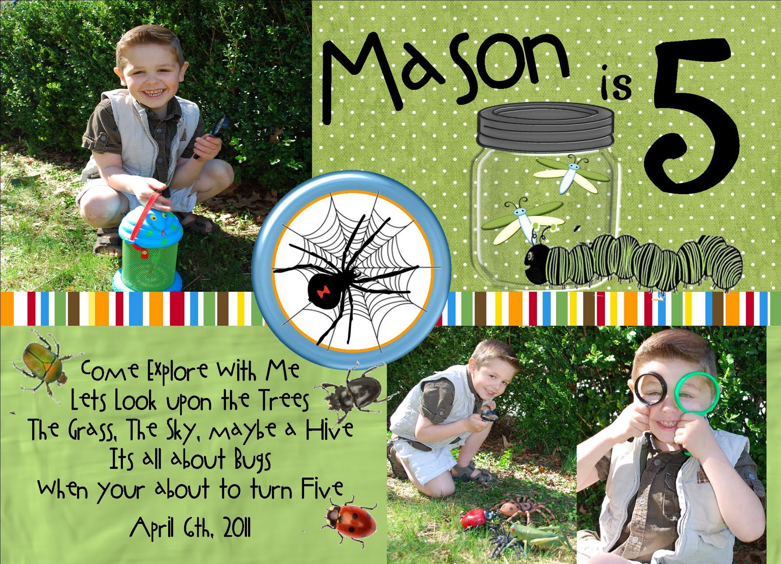 Snake & Snails, Sugar & Spice..The Galbraith Tales: Mason Birthday ...