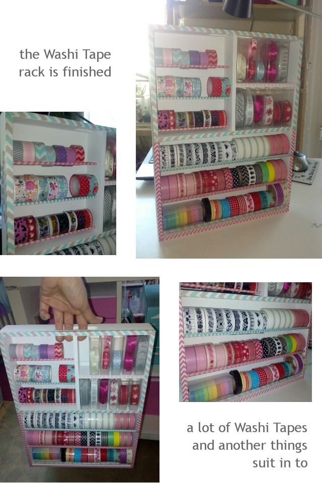 DIY from tray to Washi Tape rack | Lindas DIY World