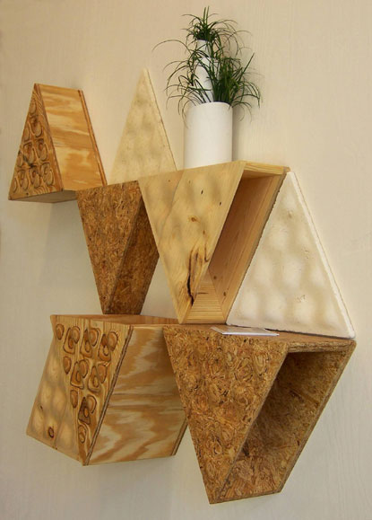 avant garde design: osb. an interesting design material.