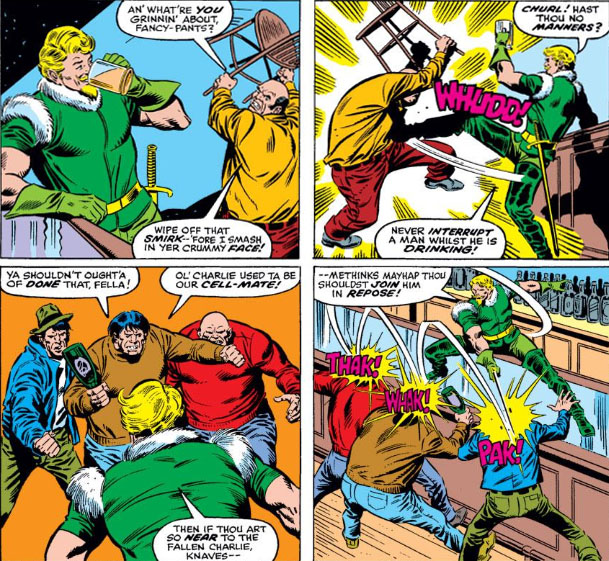 The Peerless Power of Comics!: The Derring-Do of the Dashing Fandral!