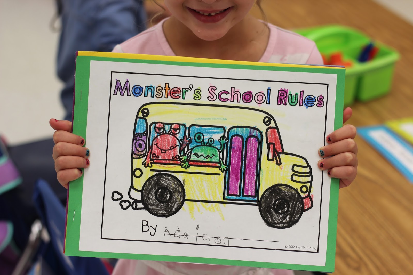 Kindergarten Smiles: Back to School in Kindergarten (With Monsters!)