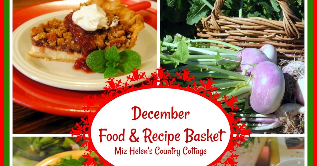 December Food & Recipe Basket