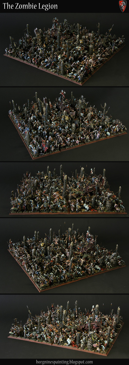 Borgnine's Miniature Painting: The Zombie Legion