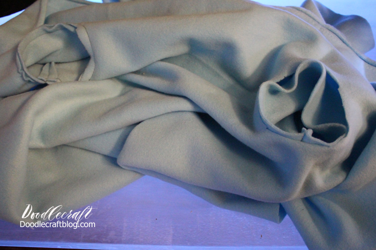 How to Make Your Own Snuggie Blanket!