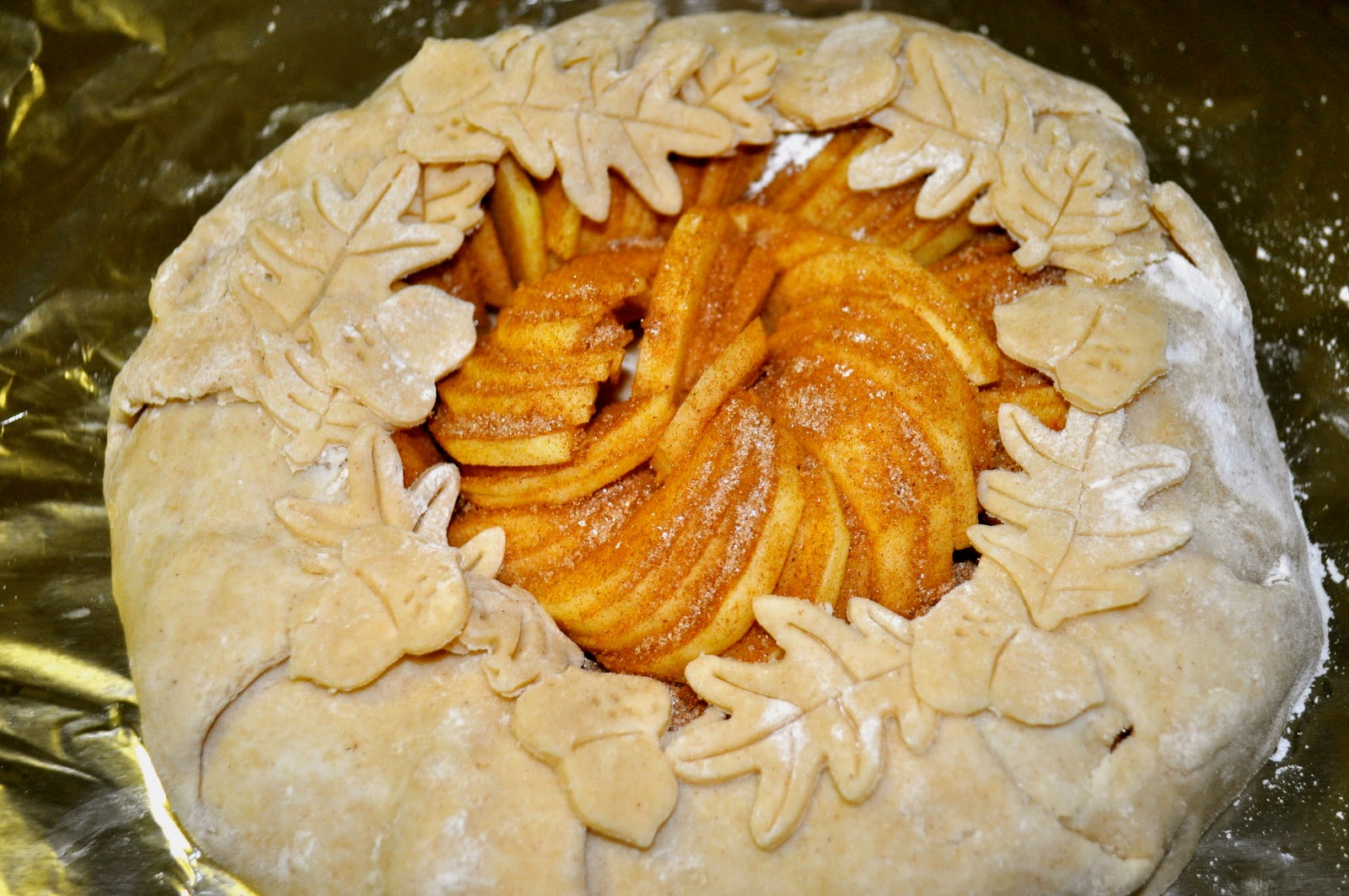 A Handmade Life: Rustic Apple Tart
