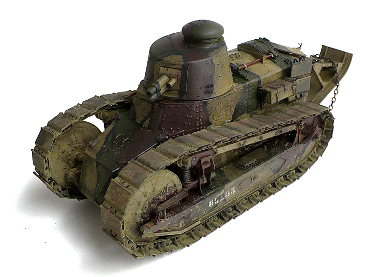The Great Canadian Model Builders Web Page!: Renault FT 17
