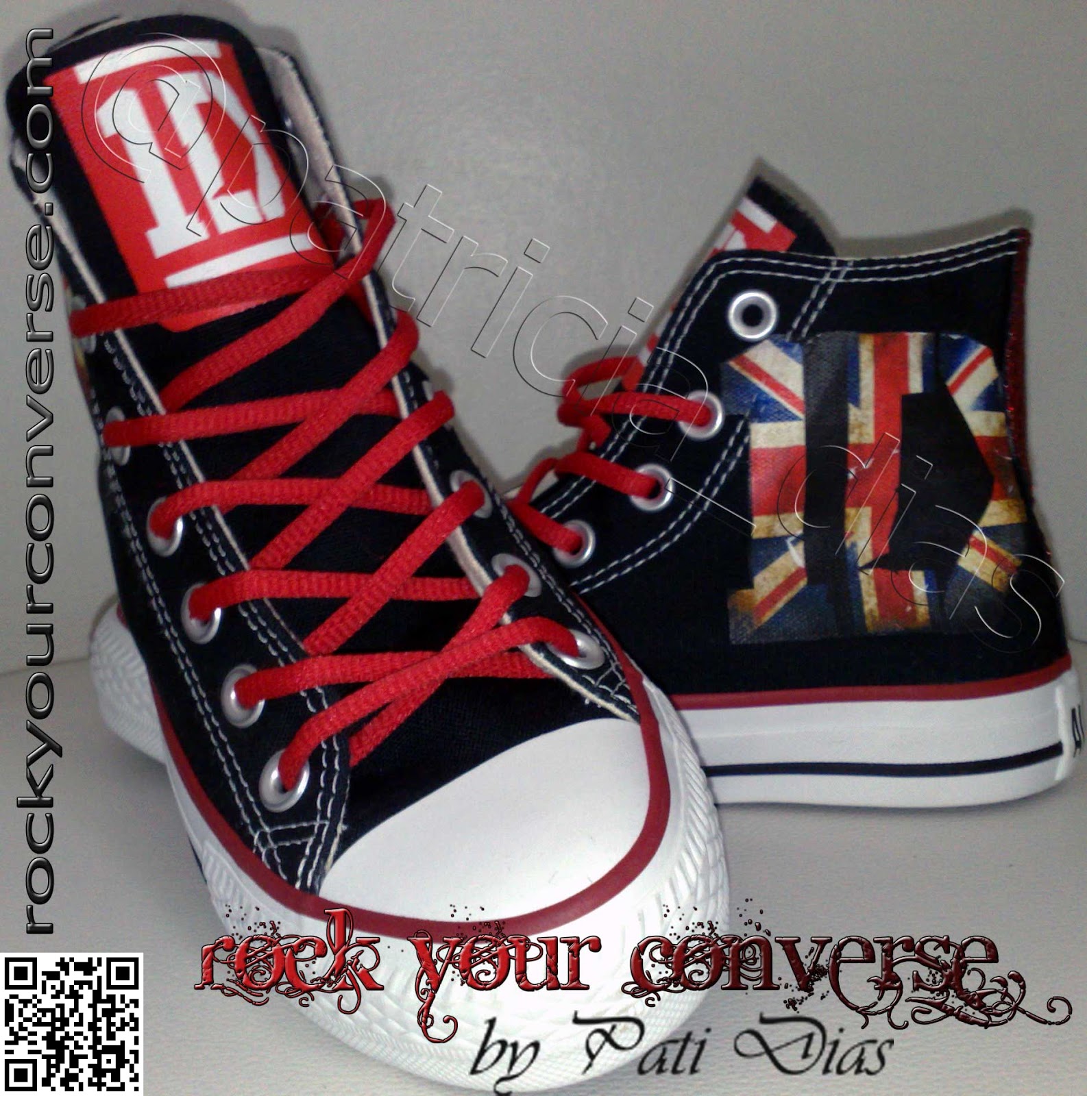 Converse All Star Customizado - Rock Your Converse!: One Direction - 1D