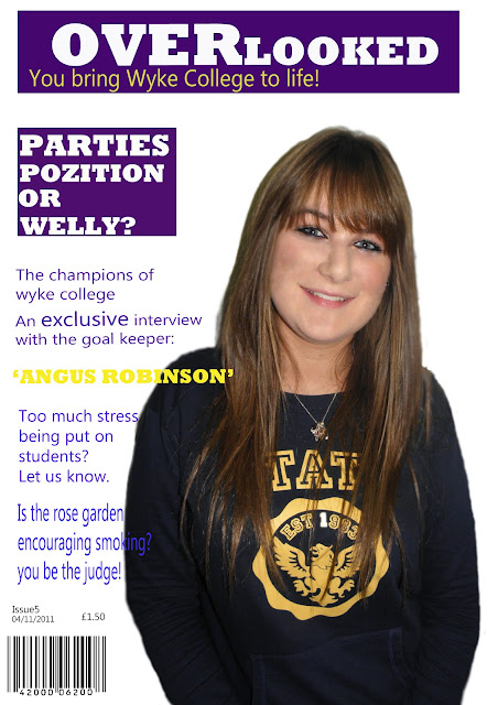 AS Media Studies Foundation Portfolio: EDITED AND FINAL FRONT COVER ...